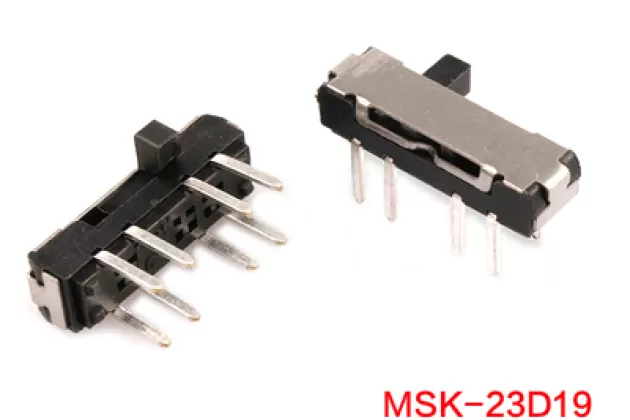 Công tắc gạt 8P MSK-23D19 2P3T
